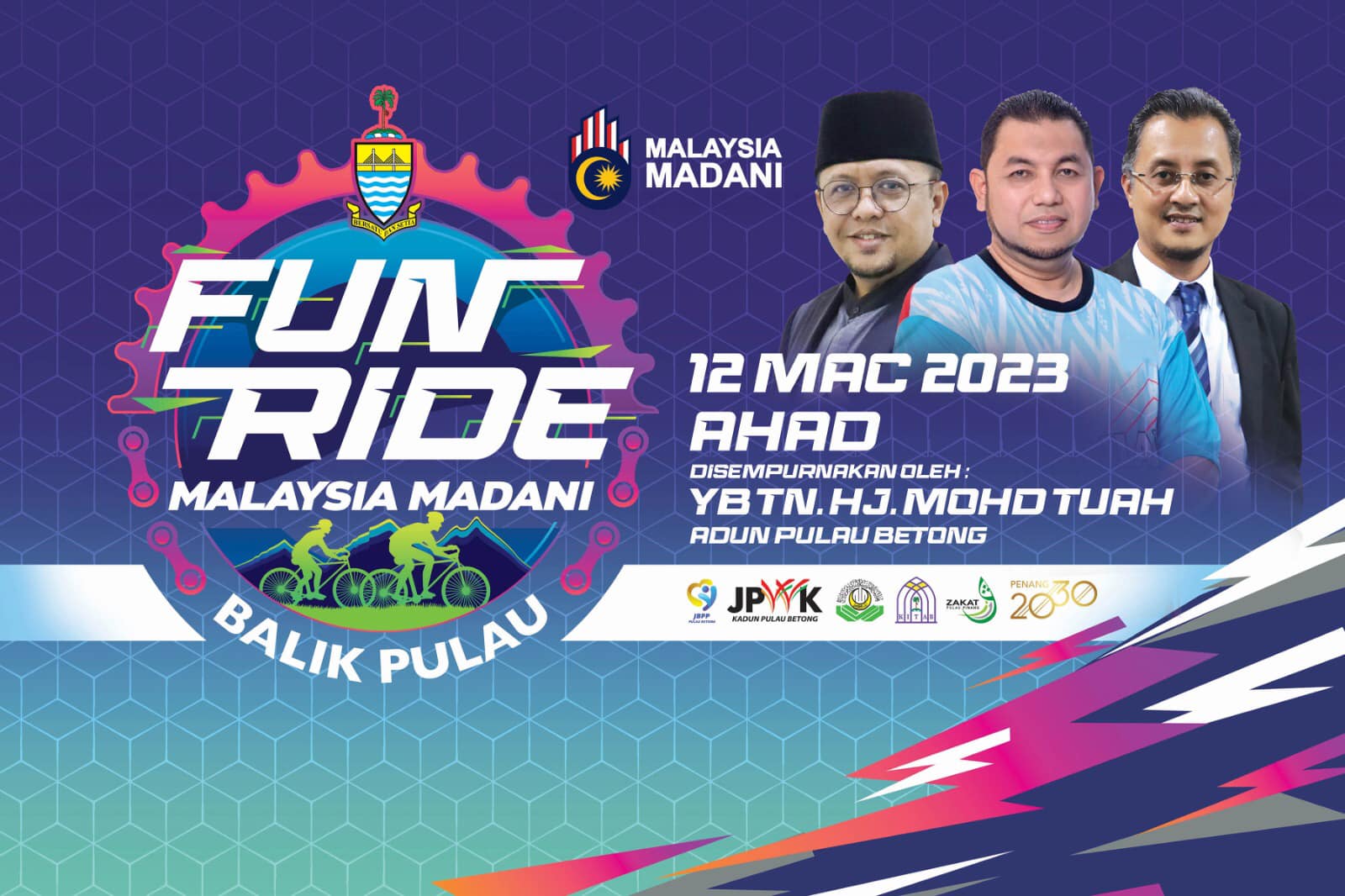 12 MAC 2023 - FUN RIDE MALAYSIA MADANI - Zakat MAINPP